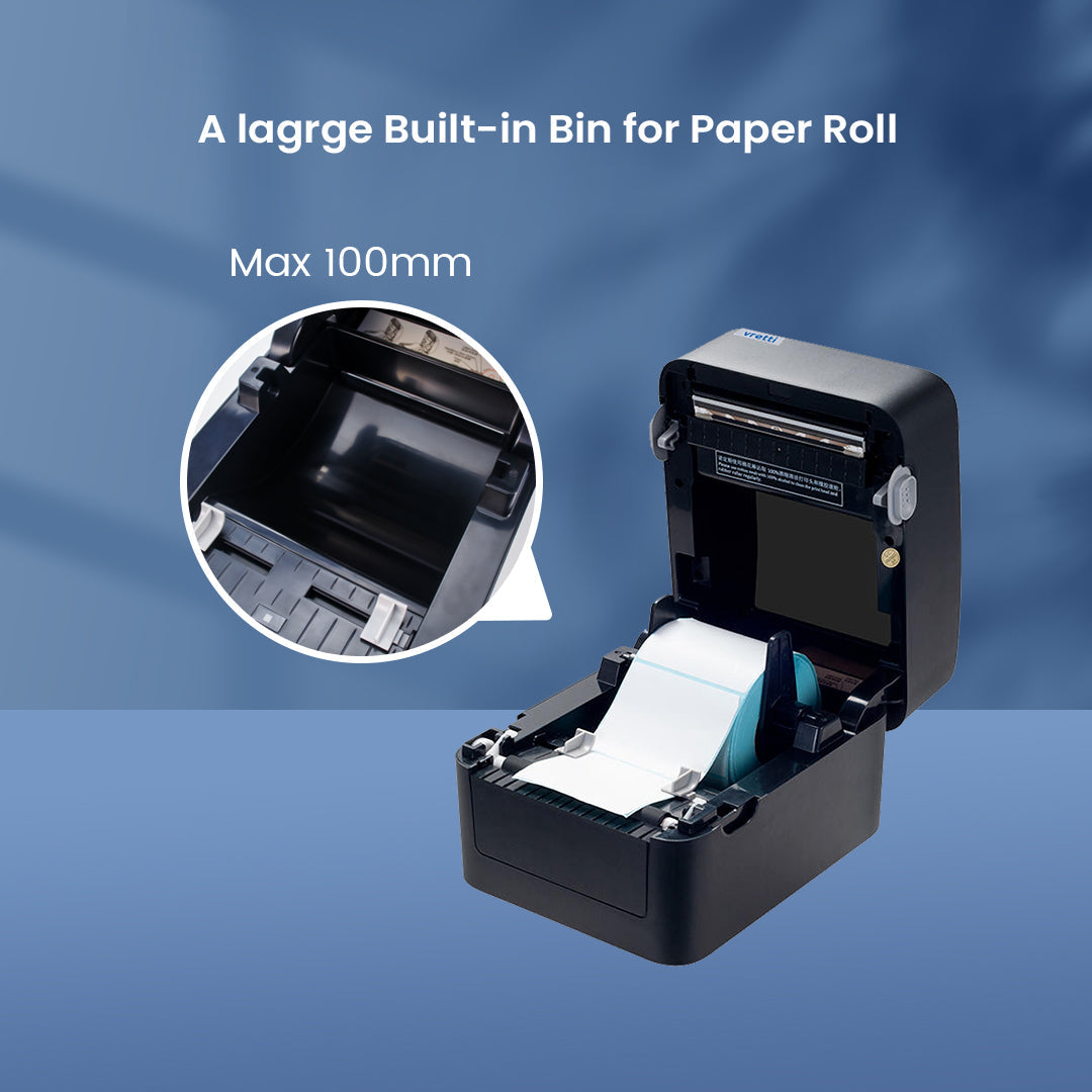 VRETTI 4 x 6Thermal Shipping Label Printer 420B USB + Bluetooth ...