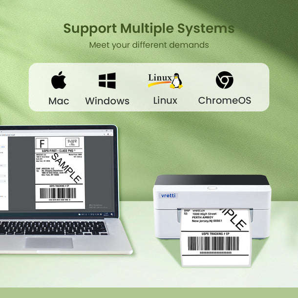 VRETTI 4x6 Thermal Shipping Label Printer D463B USB – VRETTI OFFICIAL ...