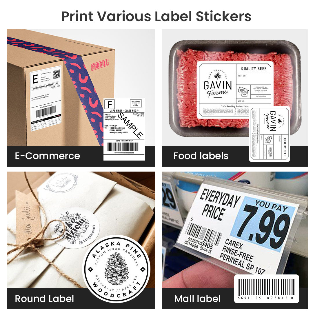 VRETTI 4x6 Thermal Shipping Label Printer D463B USB+WIFI – VRETTI ...