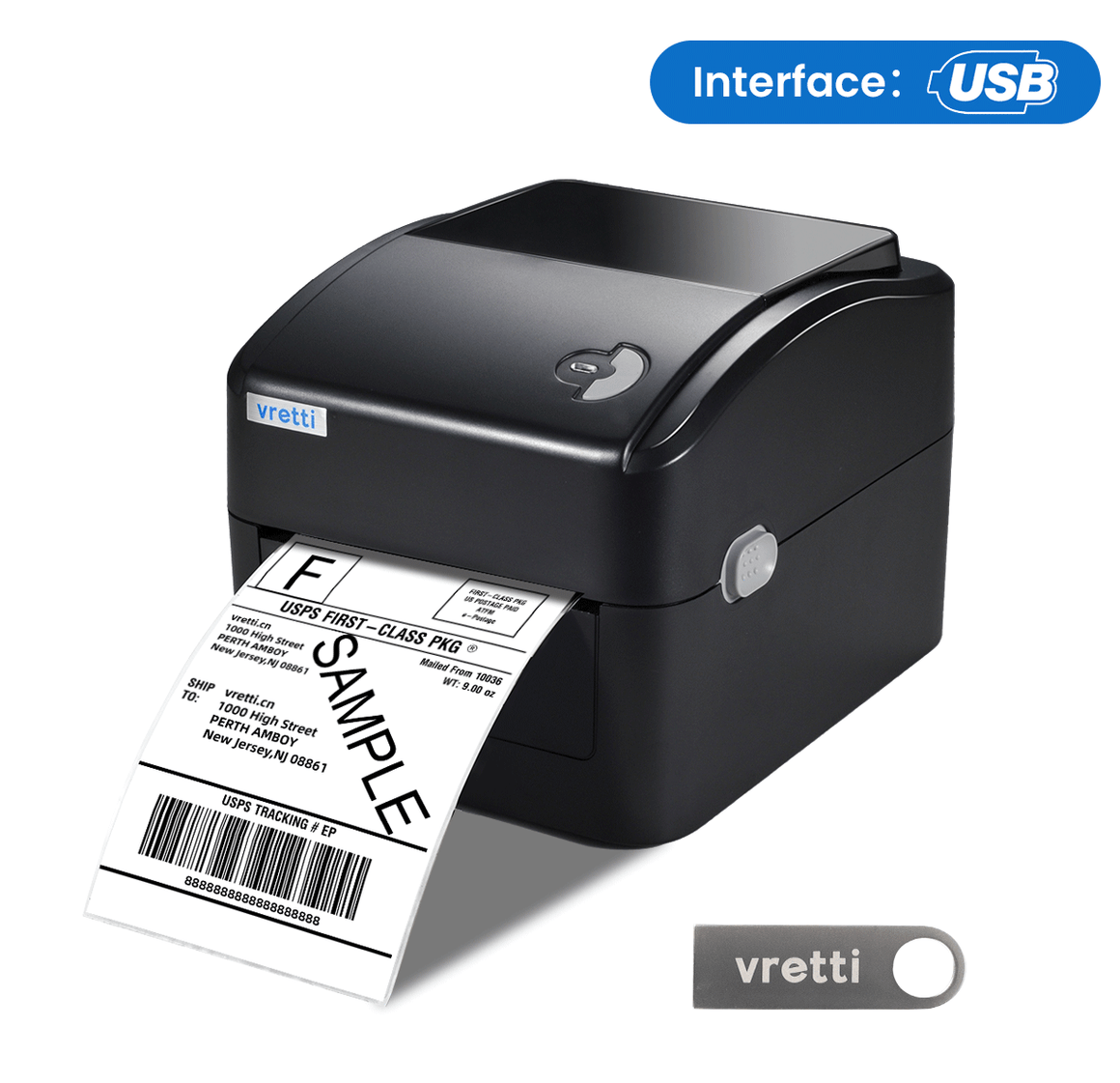 Vretti thermal printers, shipping label papers and stickers – VRETTI ...